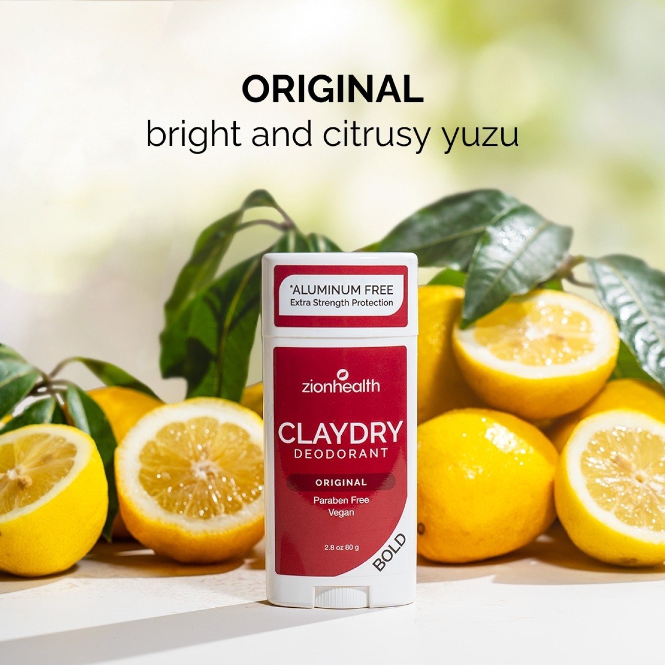 CLAYDRY™ BOLD Original Aluminum-Free Natural Deodorant