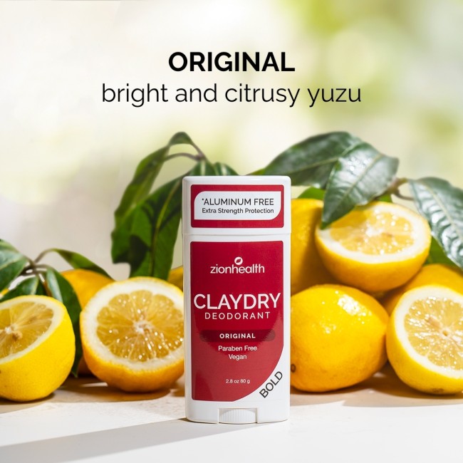 CLAYDRY™ BOLD Original Aluminum-Free Natural Deodorant