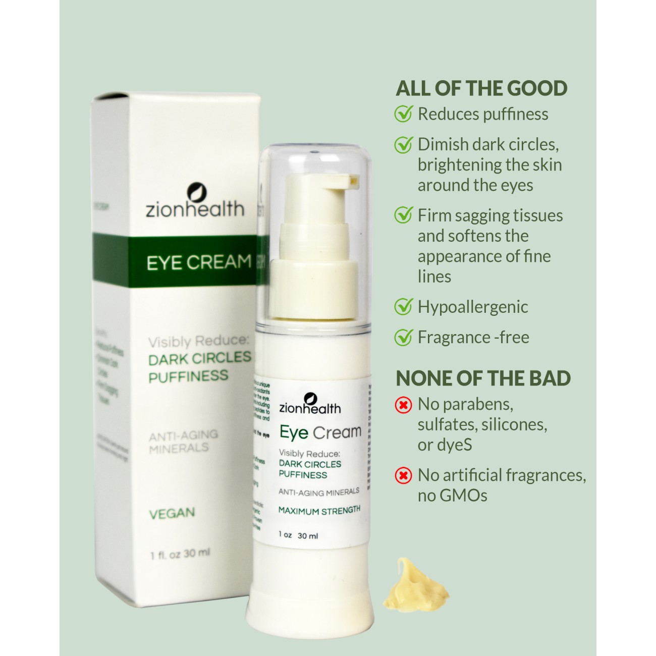 Mineral Anti-Aging Eye Cream | ADAMA Minerals