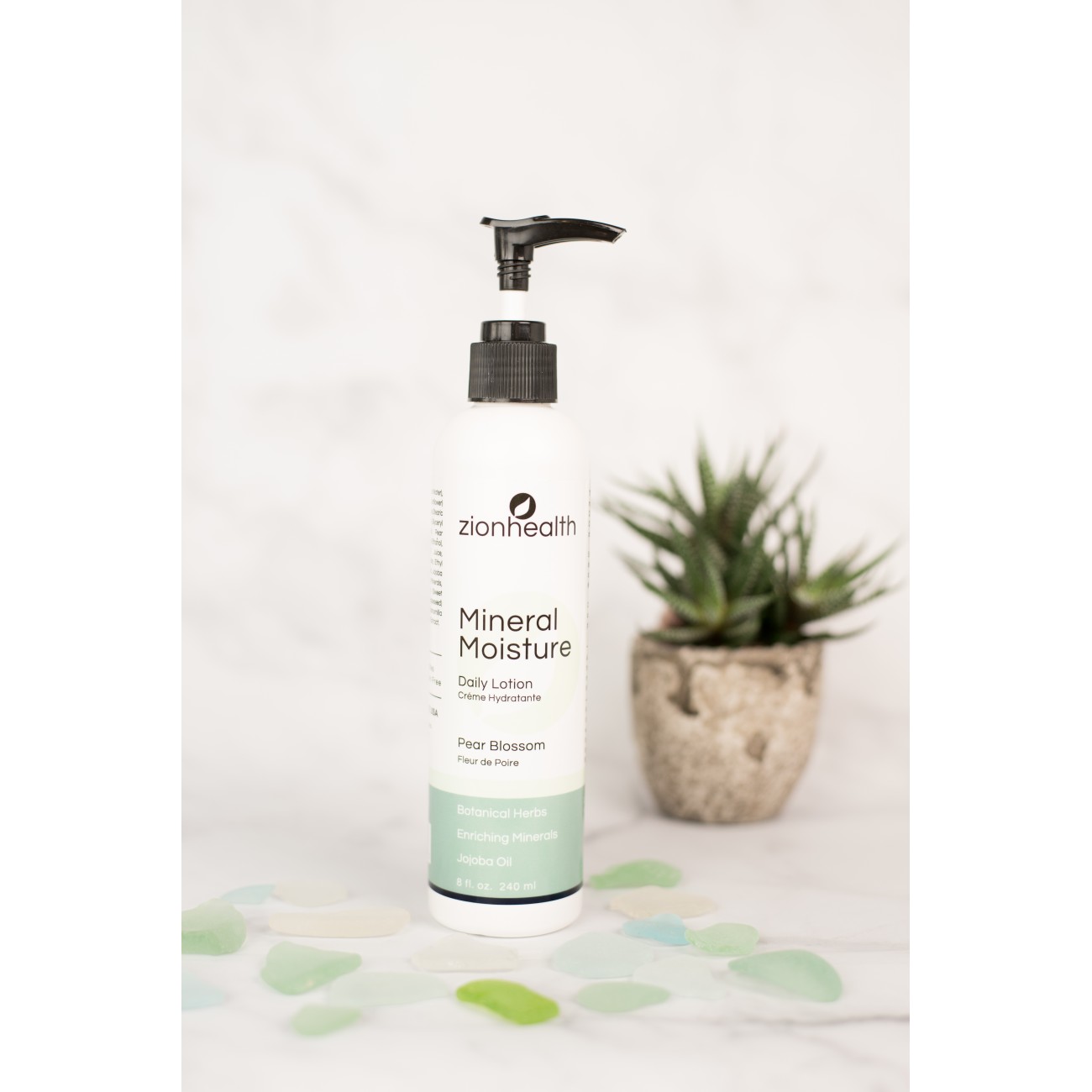 Mineral Moisture Daily Lotion - Pear Blossom 8oz | ADAMA Minerals