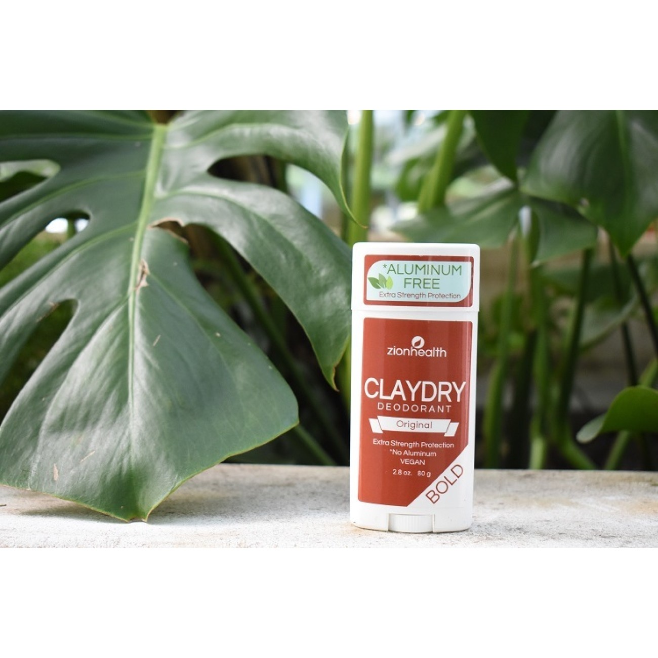 Clay Dry Bold - Original Vegan Deodorant 2.8oz. | Zion Health | ADAMA ...