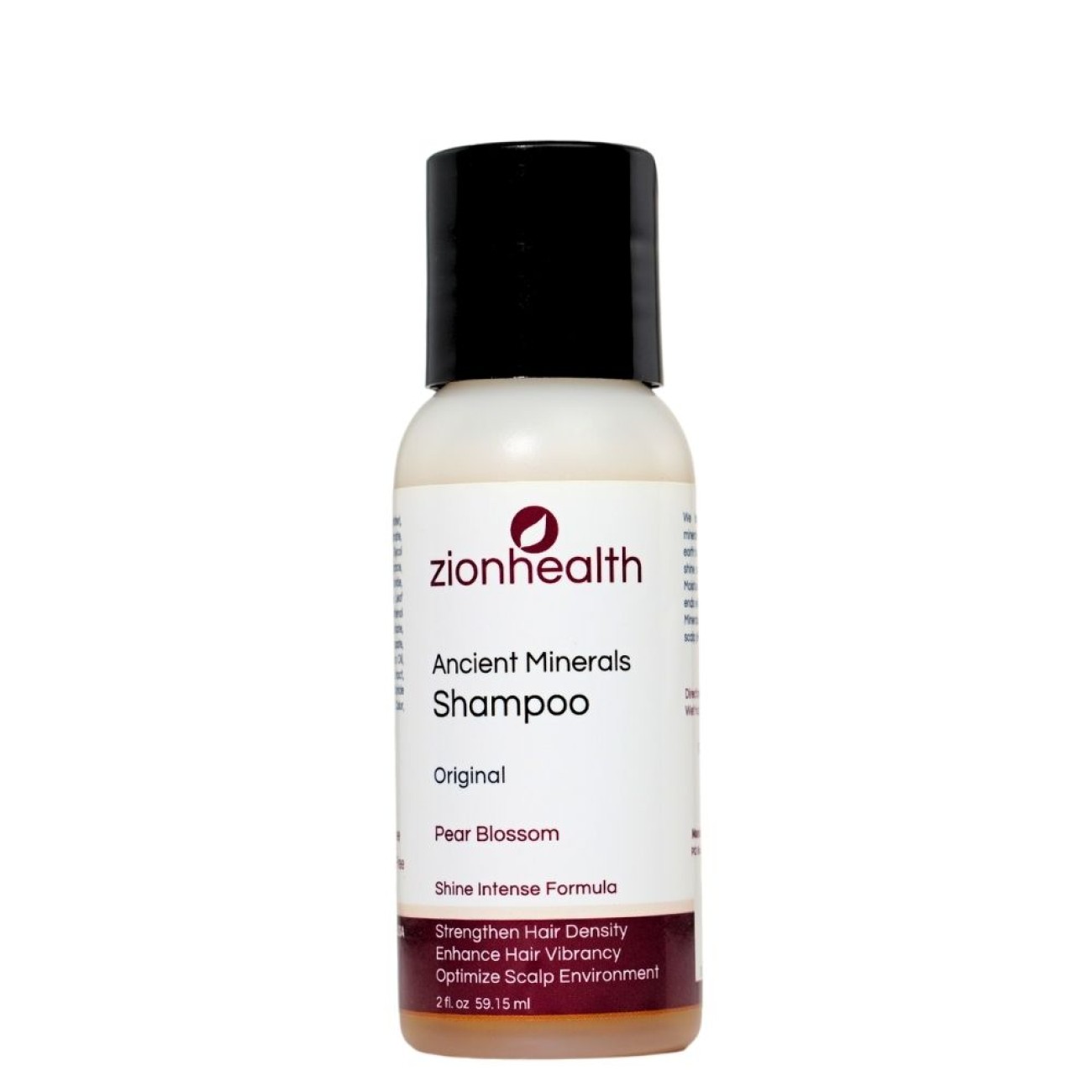 Pear Blossom Original Shampoo 2oz | Zion Health | ADAMA Minerals